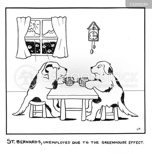 Saint Bernard Cartoons and Comics - funny pictures from CartoonStock