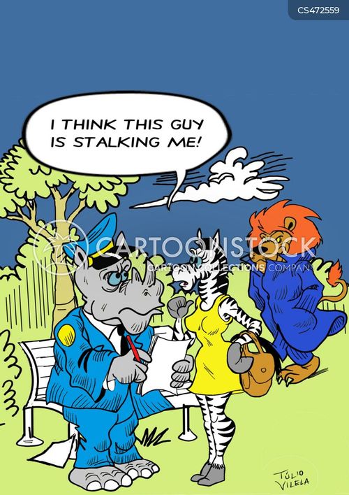 Restraining Order Cartoons and Comics - funny pictures from CartoonStock