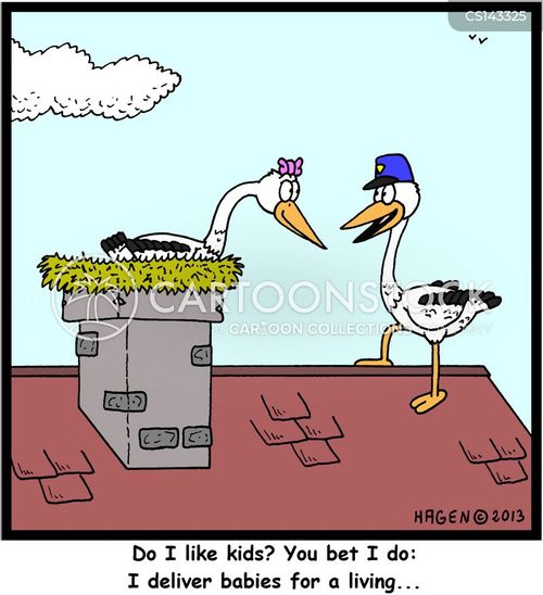 Delivering A Baby Cartoons and Comics - funny pictures from CartoonStock