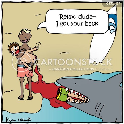 Got Your Back Cartoons and Comics - funny pictures from CartoonStock