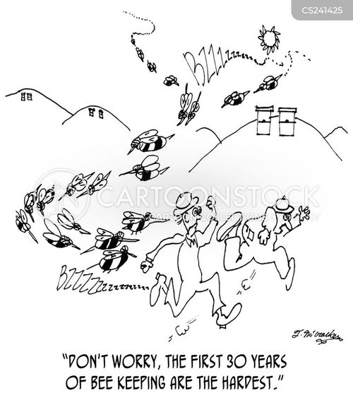 Swarming Cartoons and Comics - funny pictures from CartoonStock