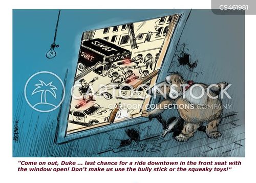 Swat Team Cartoons and Comics - funny pictures from CartoonStock