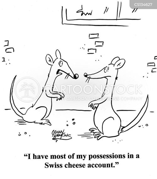 Swiss Bank Account Cartoons and Comics - funny pictures from CartoonStock