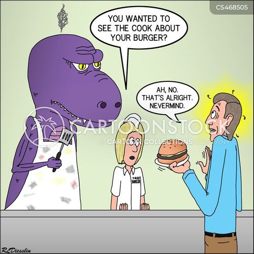 Burger Joint Cartoons and Comics - funny pictures from CartoonStock