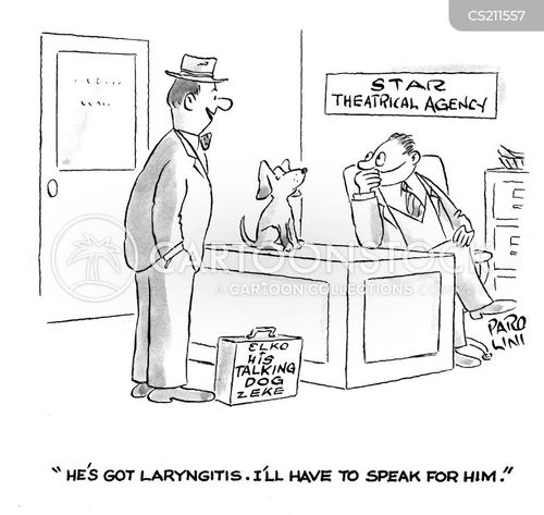 Theatrical Agencies Cartoons and Comics - funny pictures from CartoonStock