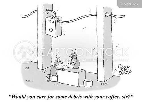 Debris Cartoons and Comics - funny pictures from CartoonStock