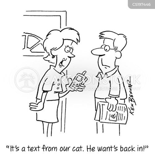 Text Message Cartoons and Comics - funny pictures from CartoonStock