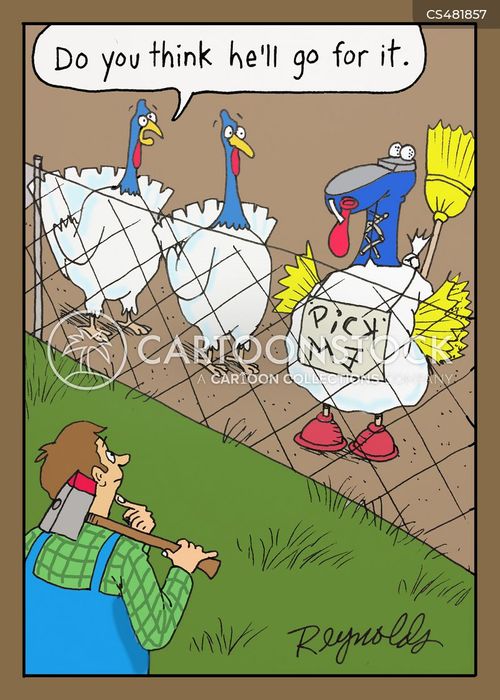 Thanksgiving Lunches Cartoons and Comics - funny pictures from CartoonStock