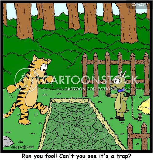 Narrow Escape Cartoons and Comics - funny pictures from CartoonStock