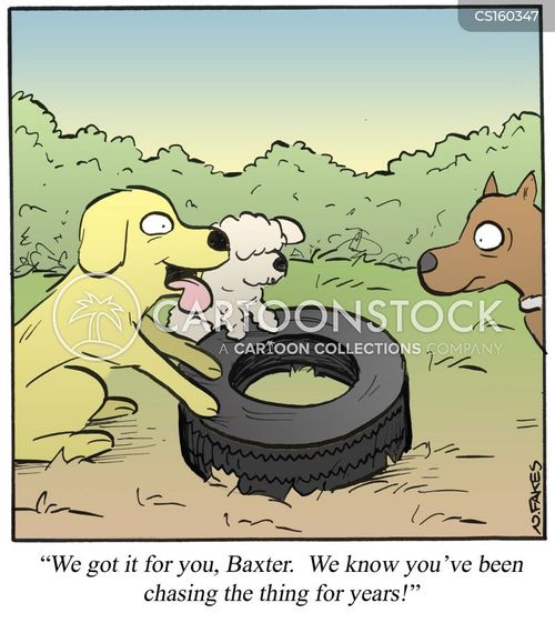 Chasing Objects Cartoons and Comics - funny pictures from CartoonStock