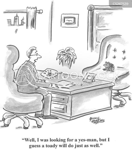 Egotistical Boss Cartoons and Comics - funny pictures from CartoonStock