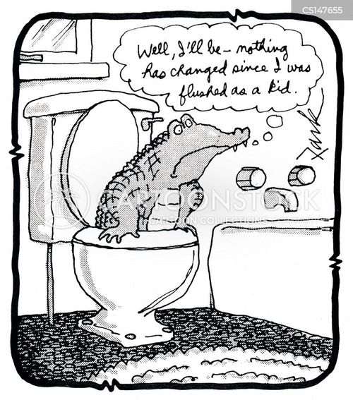 Flushed Cartoons and Comics - funny pictures from CartoonStock
