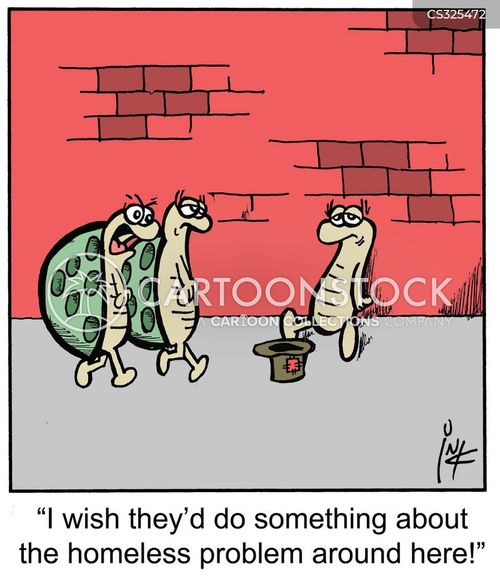 No Home Cartoons and Comics - funny pictures from CartoonStock