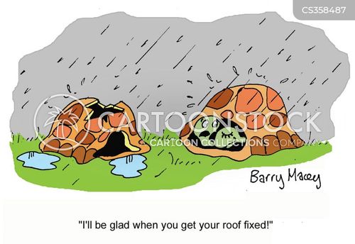 Keeping Dry Cartoons and Comics - funny pictures from CartoonStock