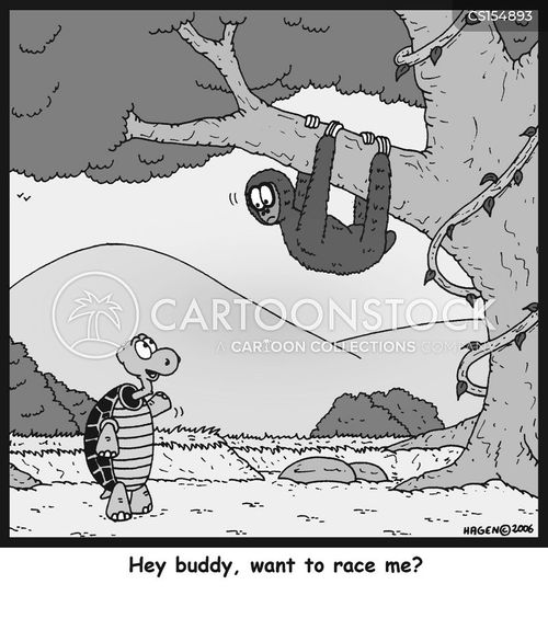 Slow Animals Cartoons and Comics - funny pictures from CartoonStock