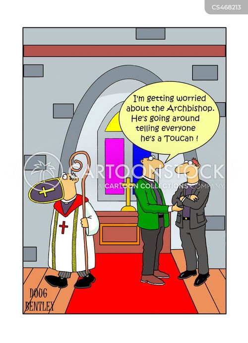 Mitre Cartoons and Comics - funny pictures from CartoonStock