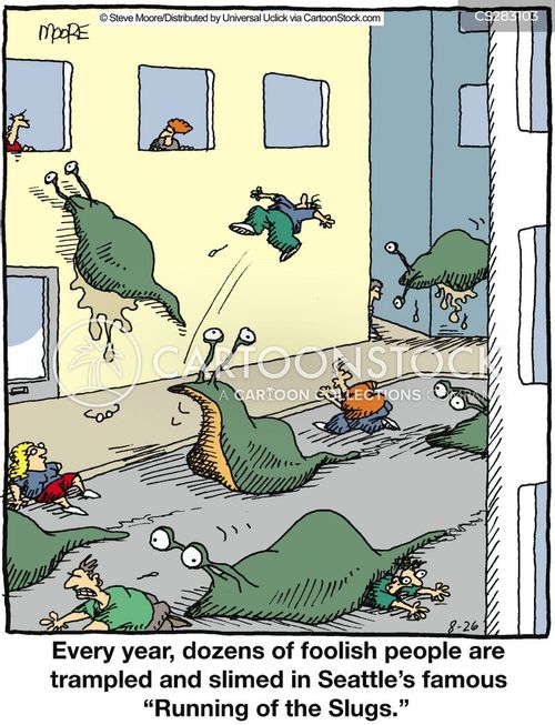 Trampling Cartoons and Comics - funny pictures from CartoonStock