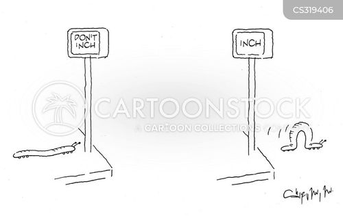 Inching Cartoons and Comics - funny pictures from CartoonStock