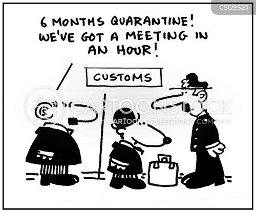 In Quarantine Cartoons and Comics - funny pictures from CartoonStock