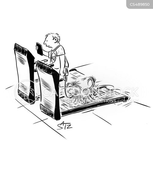 Power Walk Cartoons and Comics - funny pictures from CartoonStock