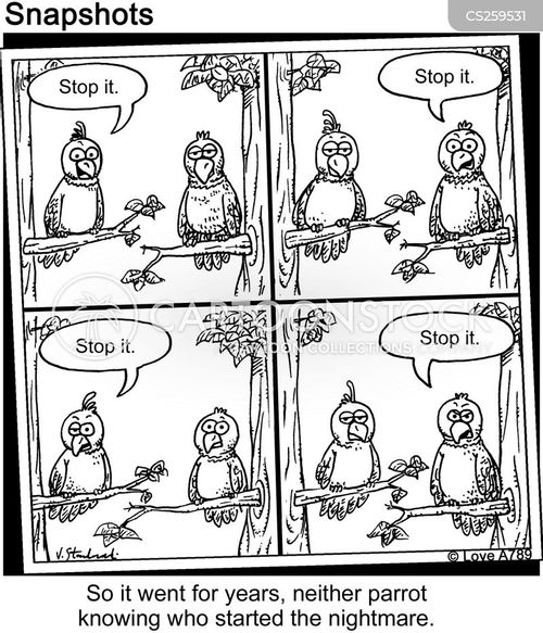 Speaking Bird Cartoons and Comics - funny pictures from CartoonStock