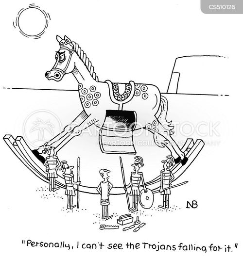 War Horse Cartoons and Comics - funny pictures from CartoonStock