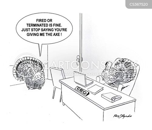 Terminated Cartoons and Comics - funny pictures from CartoonStock