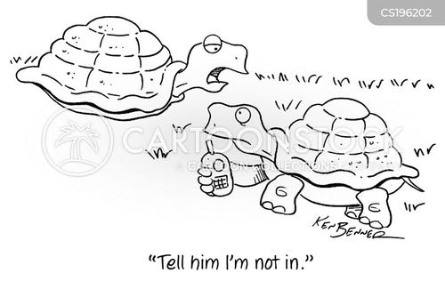 Shell Phone Cartoons and Comics - funny pictures from CartoonStock