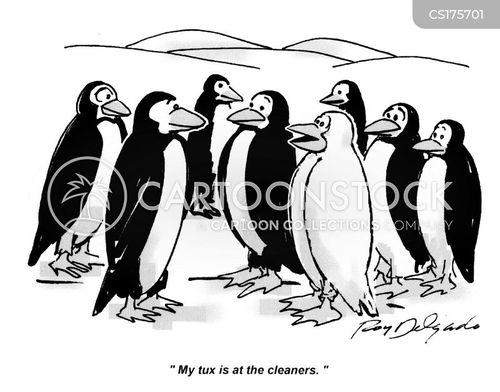 Tux Cartoons and Comics - funny pictures from CartoonStock