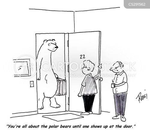Unexpected Visitors Cartoons and Comics - funny pictures from CartoonStock
