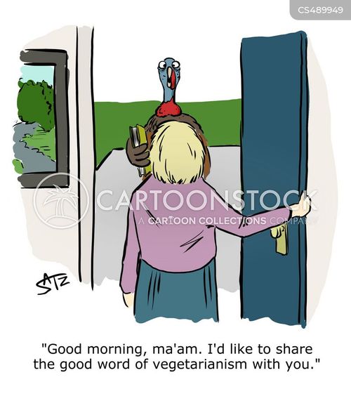 Meat Alternative Cartoons and Comics - funny pictures from CartoonStock