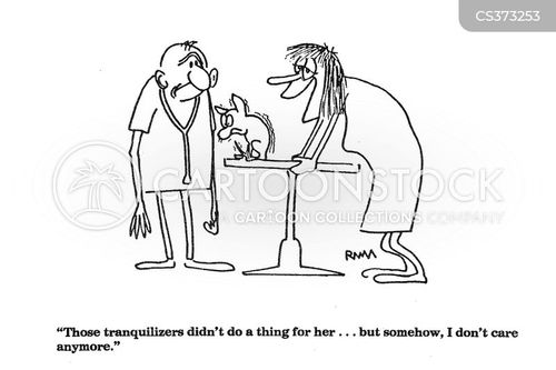 Tranquiliser Cartoons and Comics - funny pictures from CartoonStock