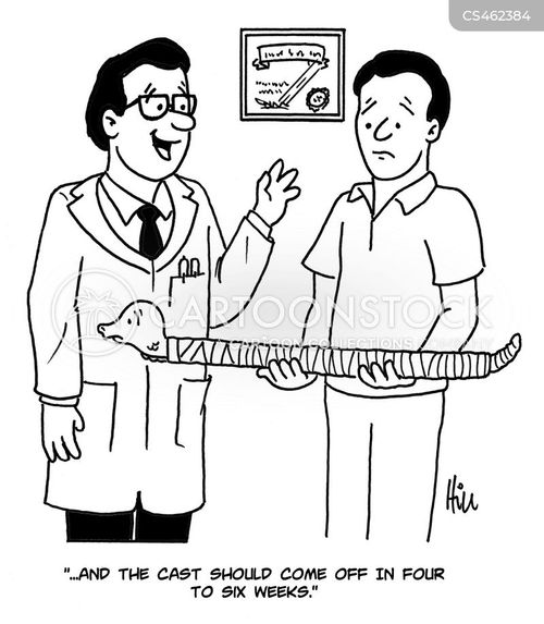 Cast Removal Cartoons and Comics - funny pictures from CartoonStock