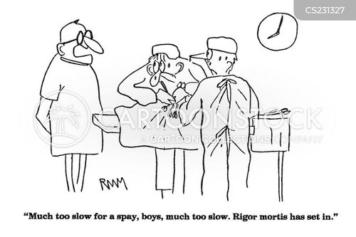 Rigor Mortis Cartoons and Comics - funny pictures from CartoonStock