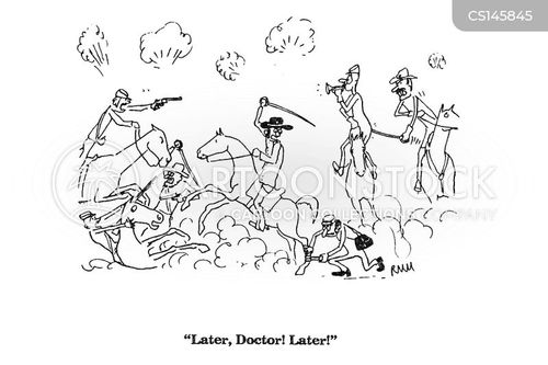 Custer Cartoons and Comics - funny pictures from CartoonStock