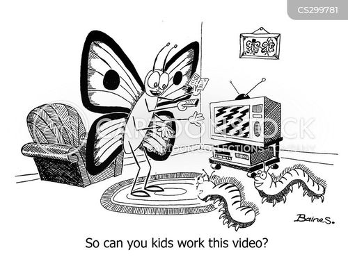 Talking Butterfly Cartoons and Comics - funny pictures from CartoonStock