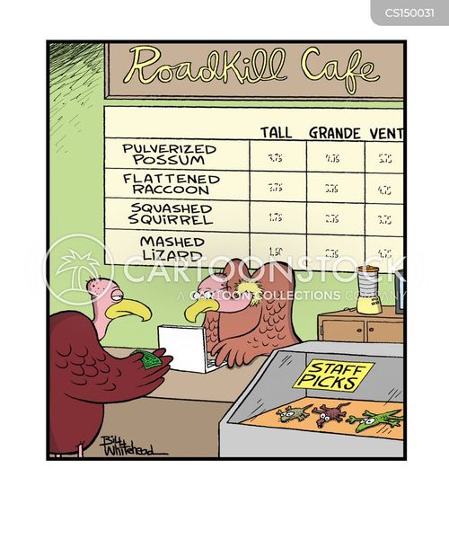 Roadkill Cartoons and Comics - funny pictures from CartoonStock