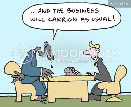 Carcases Cartoons and Comics - funny pictures from CartoonStock