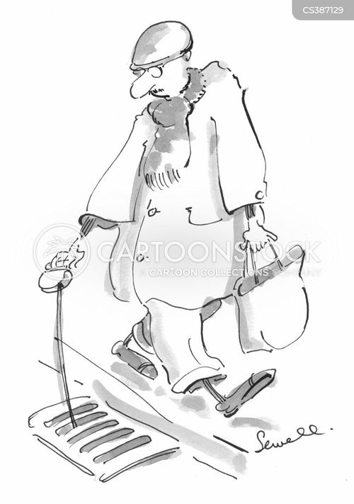 Fell Walking Cartoons and Comics - funny pictures from CartoonStock