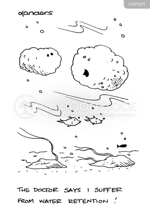 Water Retention Cartoons and Comics - funny pictures from CartoonStock