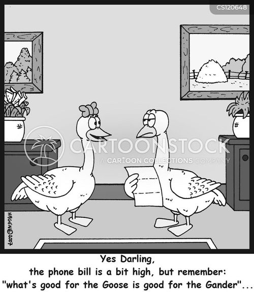 What's Good For The Goose Is Good For The Gander Cartoons and Comics ...