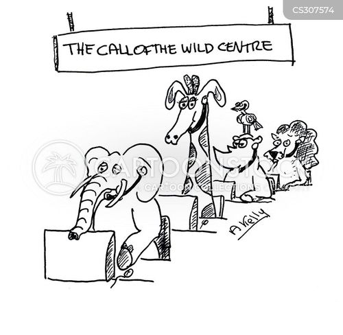 Wild Animals Cartoons and Comics - funny pictures from CartoonStock