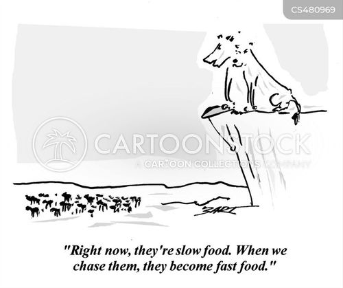 Easy Prey Cartoons and Comics - funny pictures from CartoonStock