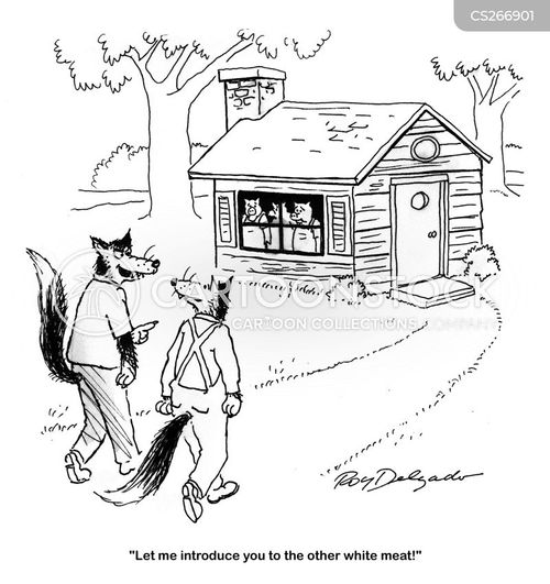 White Meat Cartoons and Comics - funny pictures from CartoonStock