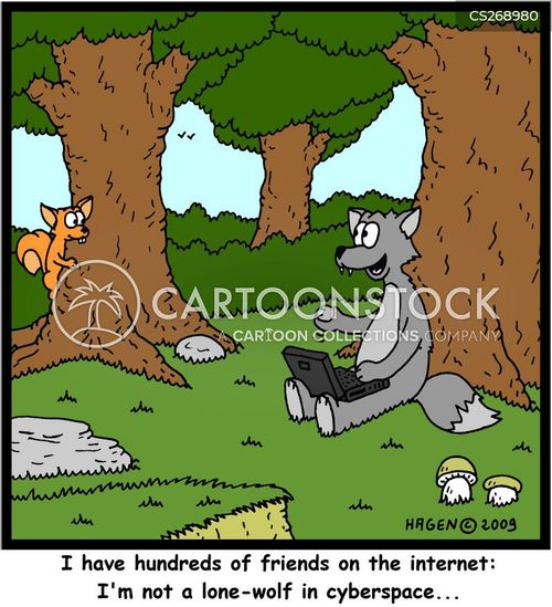 Lone Wolf Cartoons and Comics - funny pictures from CartoonStock