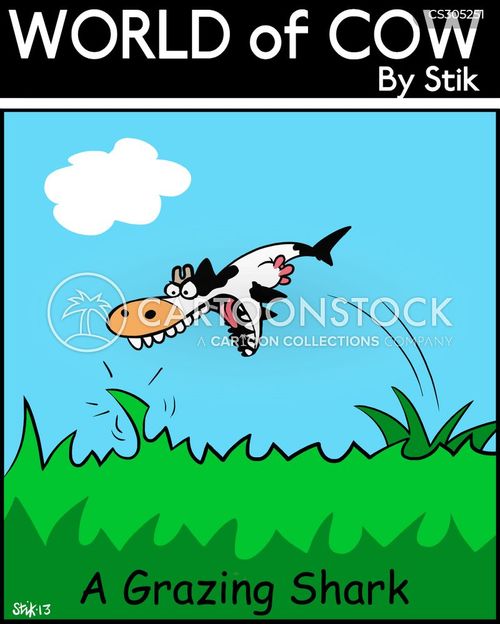 Grazing Animal Cartoons and Comics - funny pictures from CartoonStock