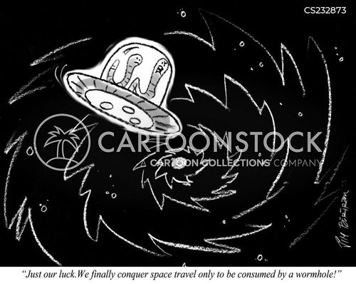 Wormhole Cartoons and Comics - funny pictures from CartoonStock