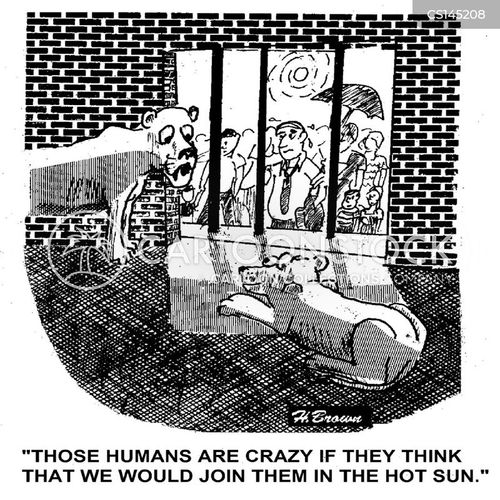 Monkey Enclosure Cartoons and Comics - funny pictures from CartoonStock