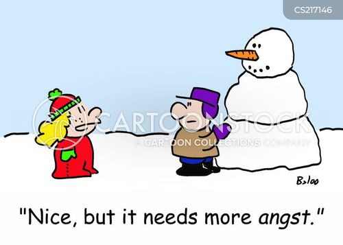 Angst Cartoons and Comics - funny pictures from CartoonStock