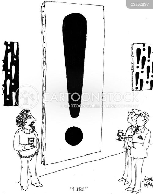Exclamation Mark Cartoons and Comics - funny pictures from CartoonStock